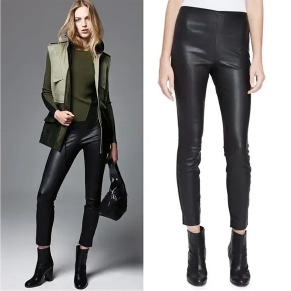 rag & bone | Pants & Jumpsuits | Rag Bone Simone Lamb Leather Pants ...